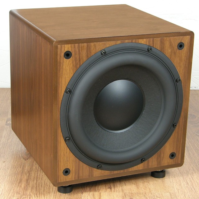 Bk Electronics Xls200-ff Mk2 Powered Subwoofer. Walnut Veneer for sale ...