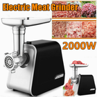 Elektro Fleischwolf Elektrischer Zerkleinerer Wurstfüller Wurstmaschine ...