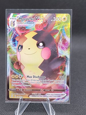Morpeko VMAX 038/072 Shining Fates Pokemon TCG NM - Mint Ultra Rare ...