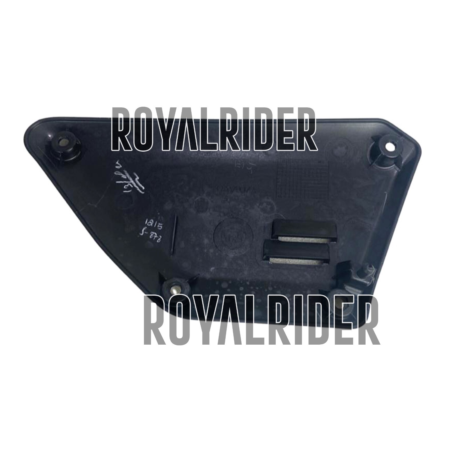 Royal Enfield "GRAPHITE YELLOW SIDE PANEL WITH DECAL, LH For SCRAM 411 ...