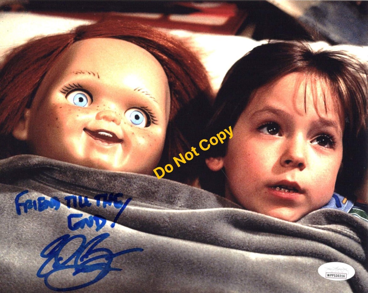Edan Gross EDAN GROSS Hand Signed CHILDS PLAY Good Guys Chucky ...