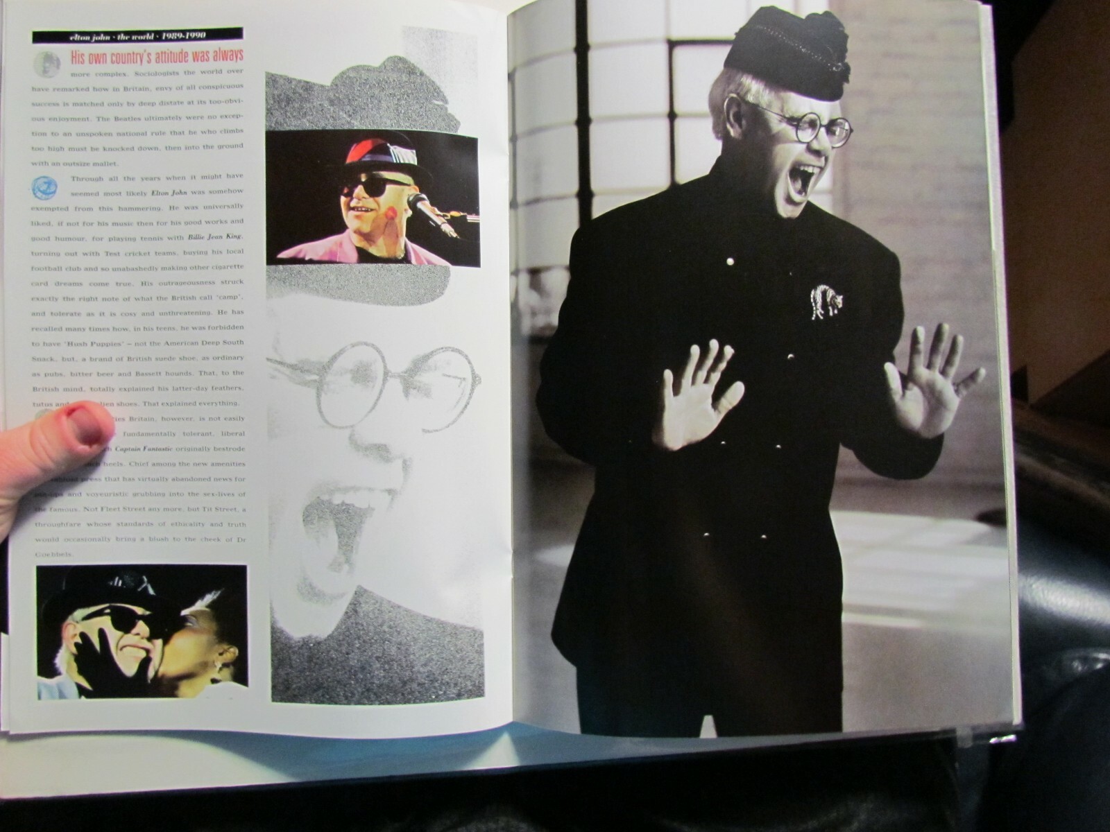 1989 1990 Elton John The World Tour Concert Program | eBay