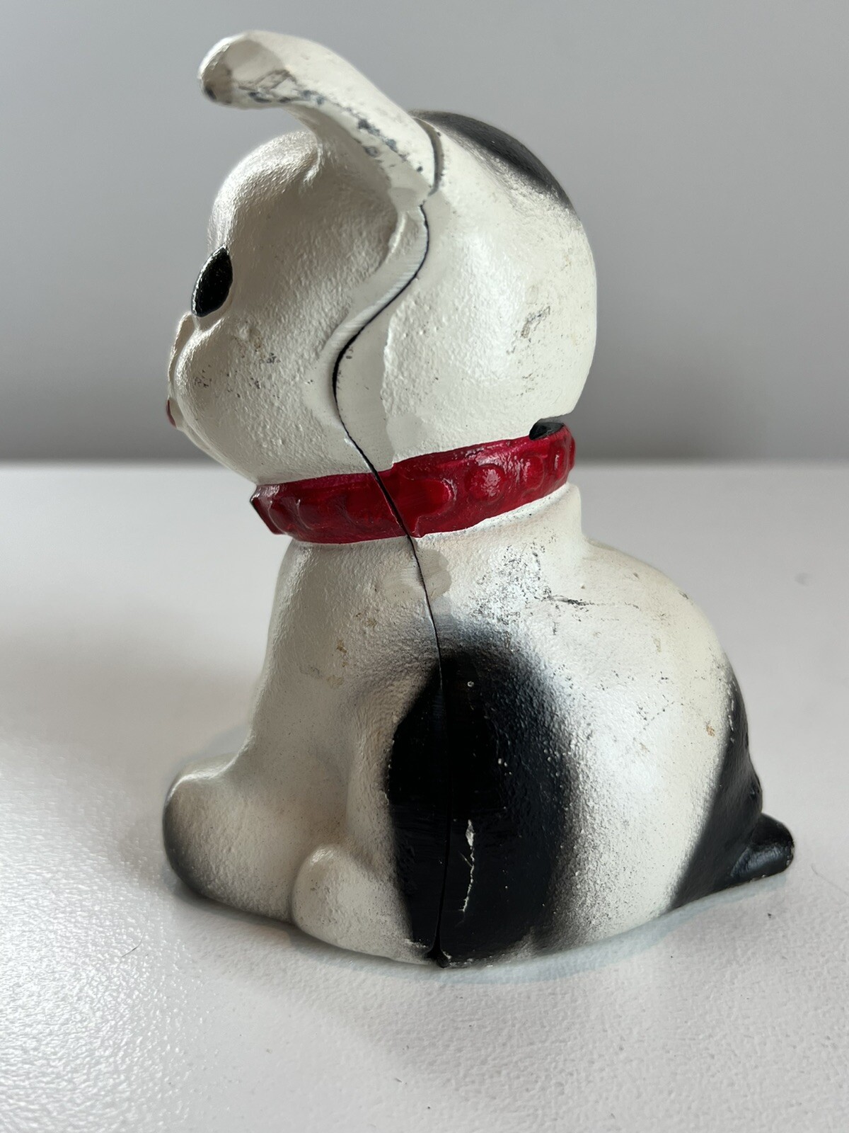 Vintage Cast Iron Fido Dog Piggy Bank- Adorable, Heavy, Unique Gift! | eBay