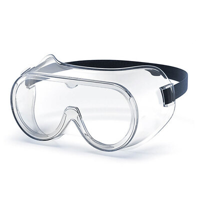 Large Clear Safety Goggles Soft Tough Bendable | Powerlap Pro Safety ...