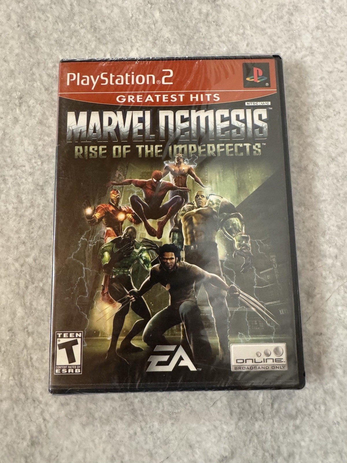 Marvel Nemesis: Rise Of The Imperfects (Sony Playstation 2, PS2) SEALED ...