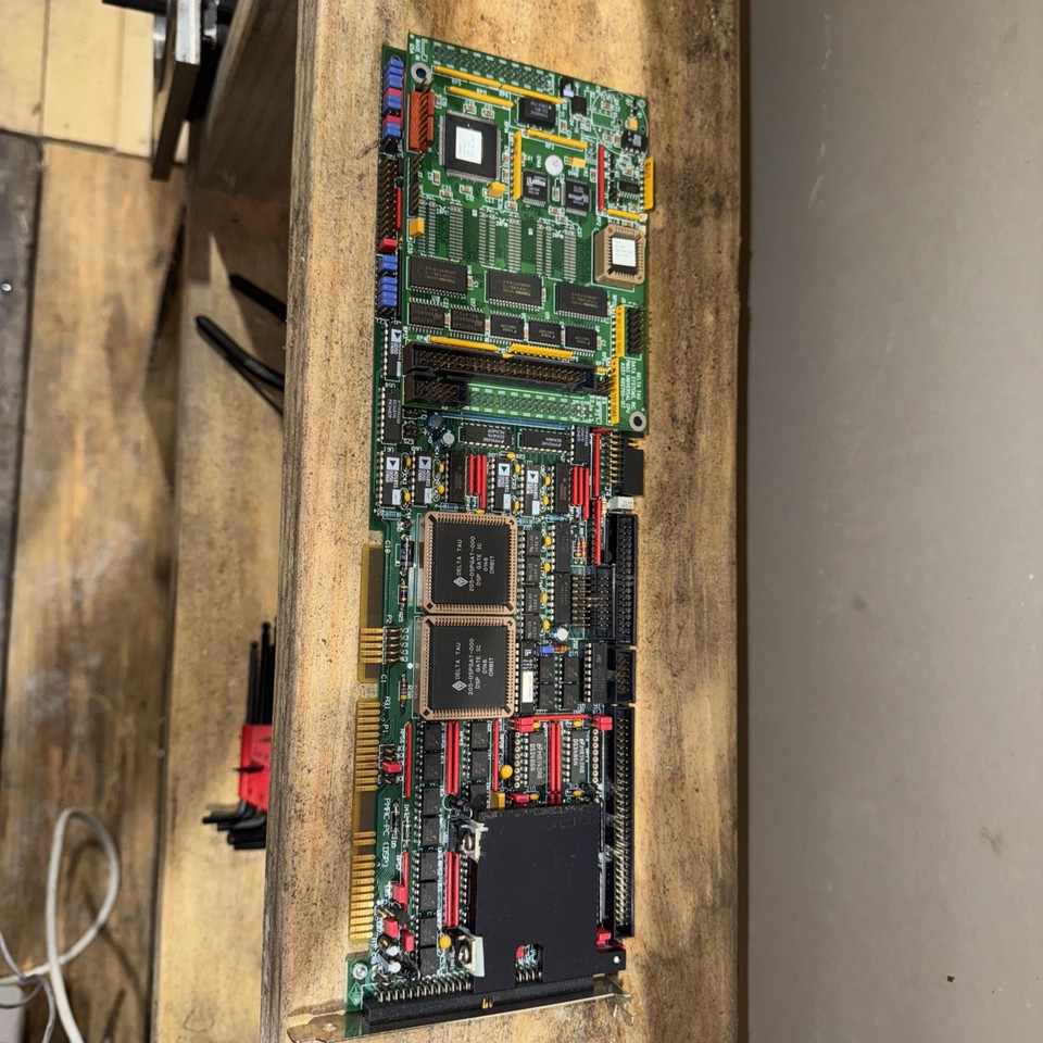 Delta Tau PMAC-PC DSP Circuit Board w/ PMAC PV CPU 602705-103 / 602191 ...