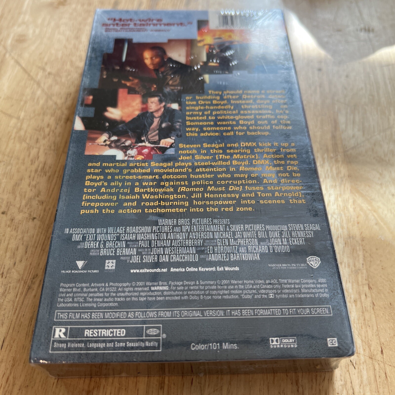 Exit Wounds (VHS, 2001) for sale online | eBay