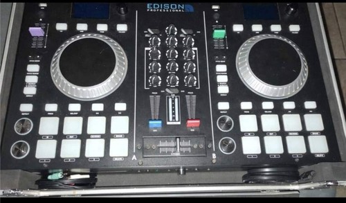 Edison Professional Scratch 3000 MKII Dual CD/USB/MP3 Player with Hard ...