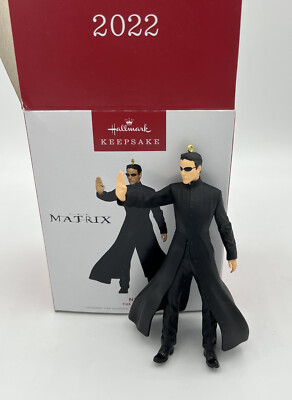 Hallmark 2022 Neo The Matrix Keanu Reeves Movie Christmas Ornament ...