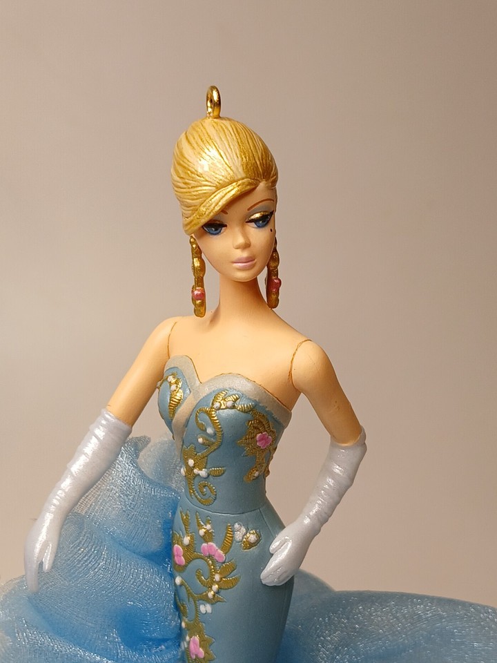 Tribute Barbie Doll Barbie Hallmark Ornament 10 Year Anniversary 2011 ...
