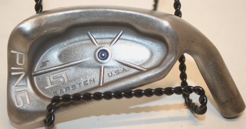 Vintage Ping IST Blue Dot #5 Iron Head Karsten Right Handed Etching ...