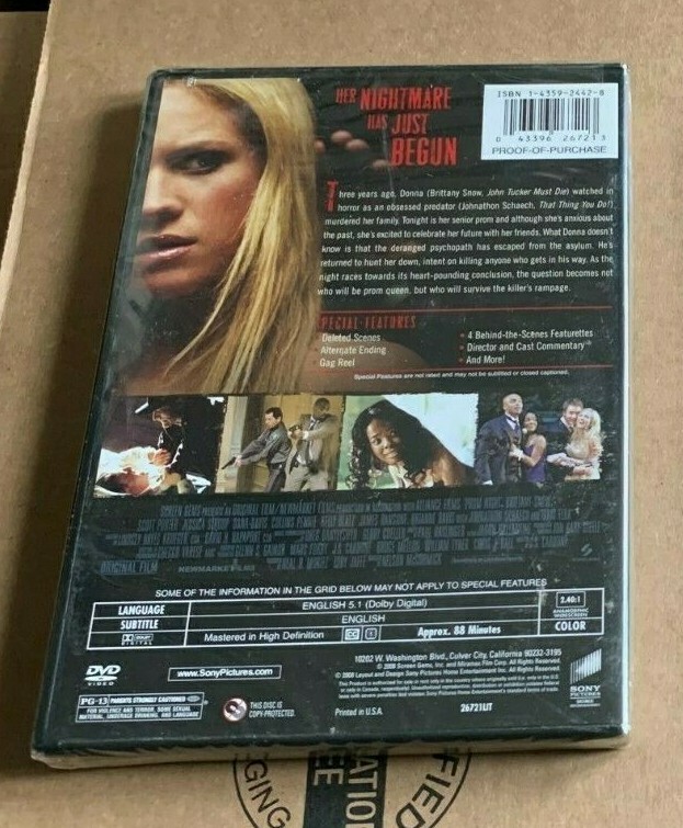 Prom Night (Original Theatrical Version) [DVD] 43396267213 | eBay