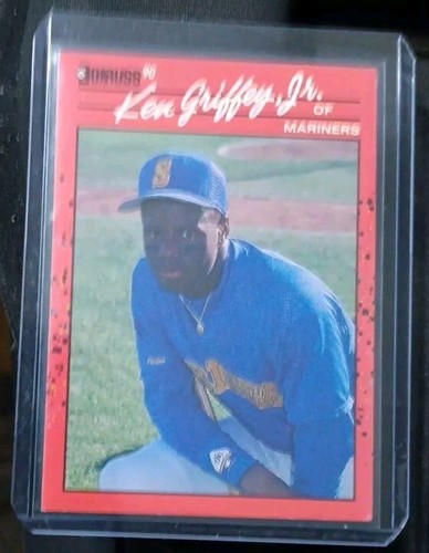 KEN GRIFFEY JR 1990 Donruss 365 Multiple Misprint Error Card Rare! | eBay