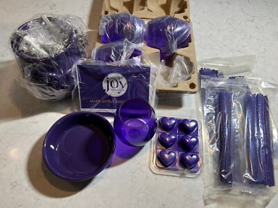 Joy Mangano Forever Fragrant Lavender Set w/ Burner~Wax Melts~Scented ...