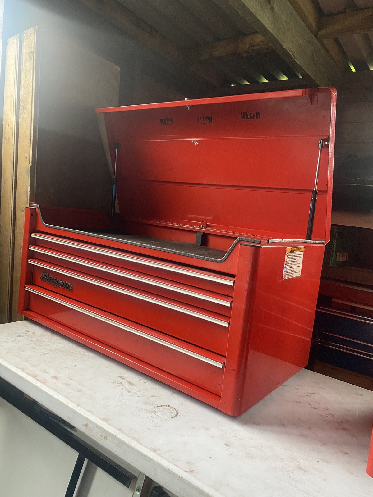 Snap On 40” Top Box With Full Length Drawers | eBay