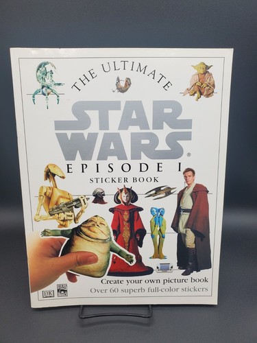 Star Wars The Ultimate Episode I 1999 Sticker Book - Unused Contents | eBay