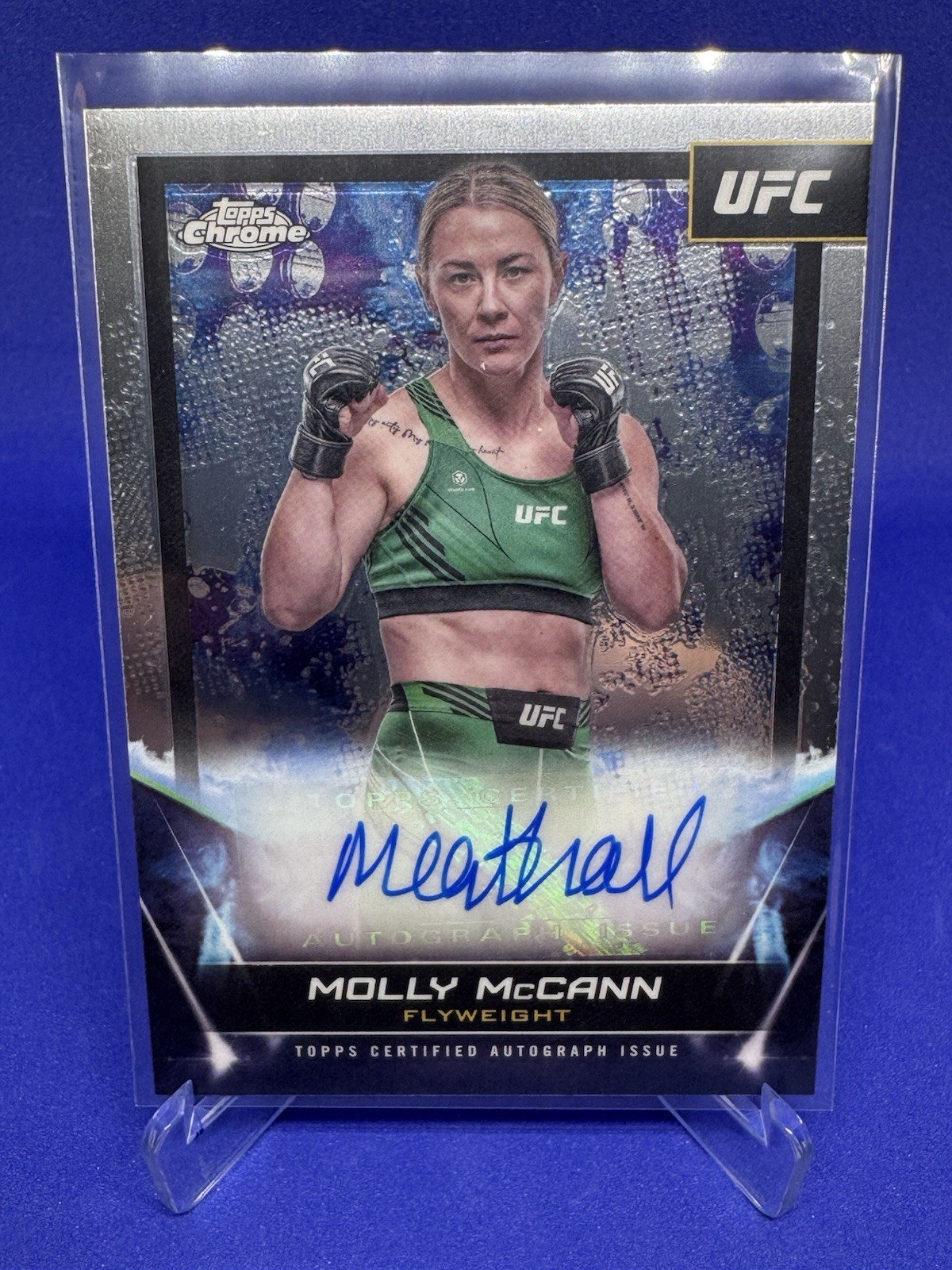 Molly McCann 2024 Topps Chrome UFC #FNA-MMC UFC Signatures ...