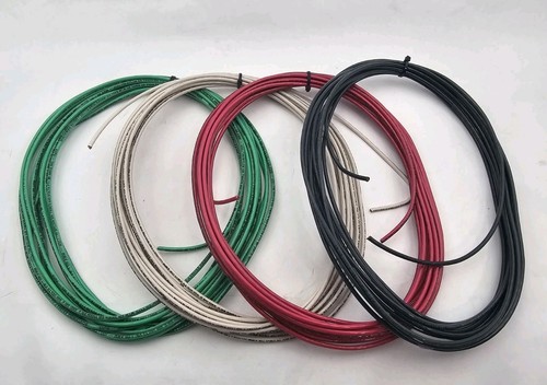 12 Gauge THHN Wire Stranded 4 Colors 24 FT Each - THWN 600V Copper ...