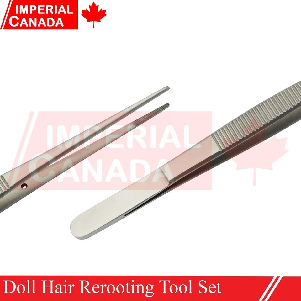 6 Pcs Doll Hair Rerooting Rehair Tool for Doll Hair Making DIY ...