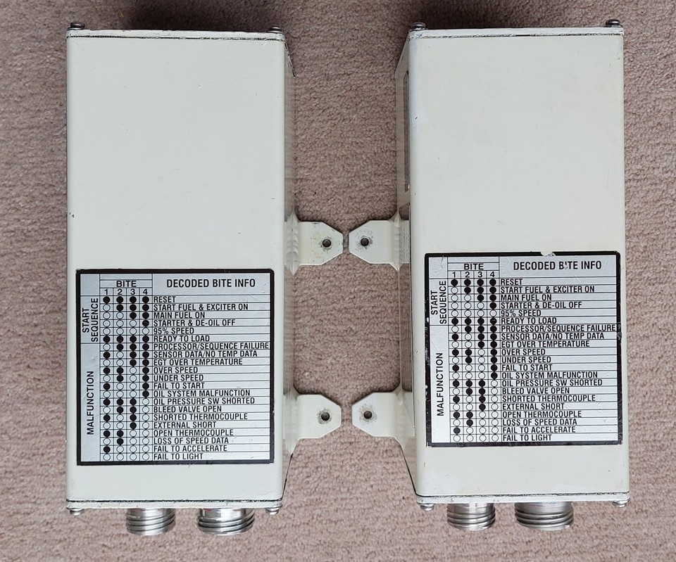 Hamilton Sundstrand T62 T46 C3 APU gas turbine jet engine control units ...