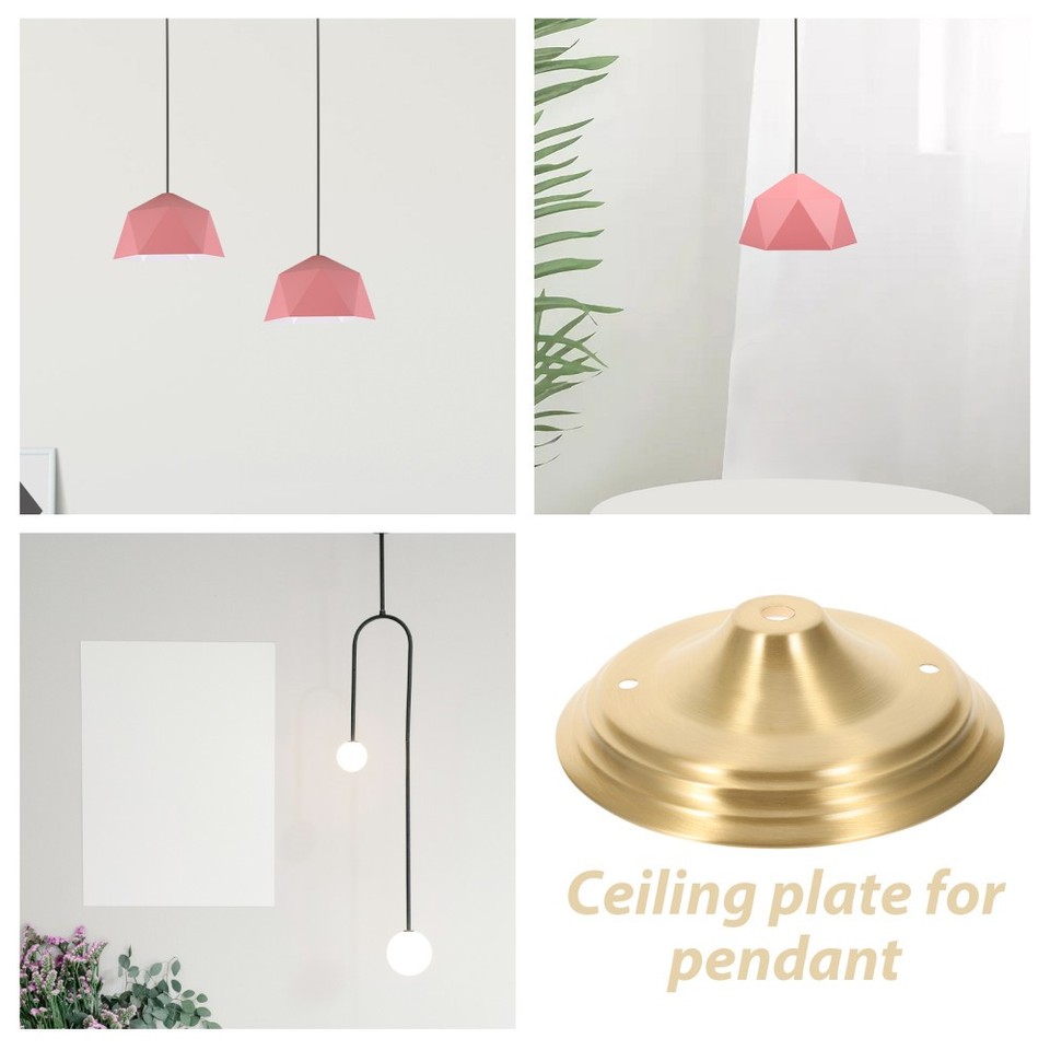 Light Shade Canopy Ceiling Cover Plate Mount Hardware Accessories ...