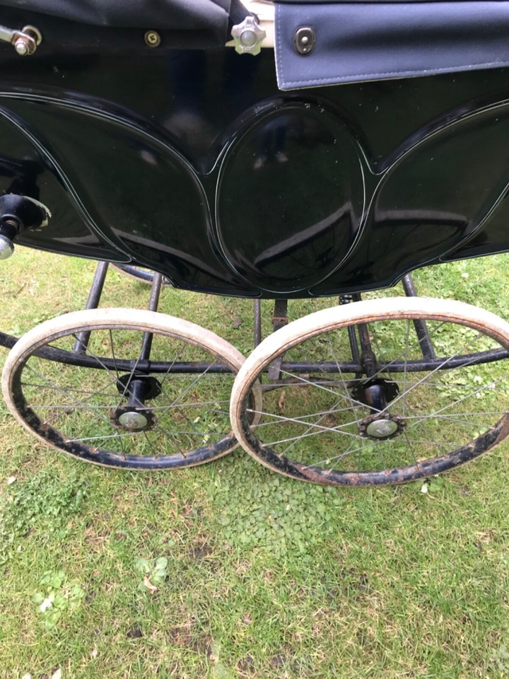 vintage silver cross coachbuilt pram | eBay UK