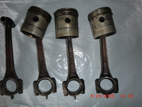 Wisconsin VE4 4 connecting rods & 3 pistons | eBay