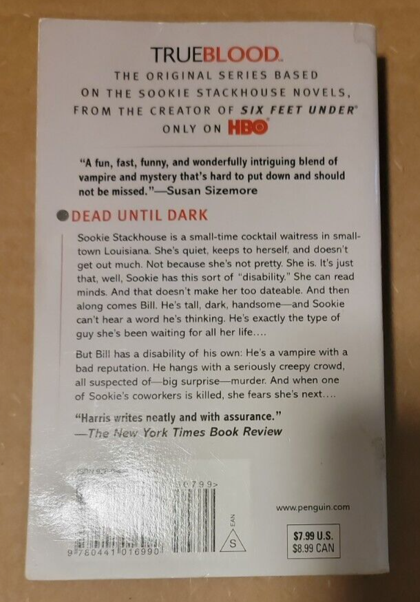 Sookie Stackhouse/True Blood Ser.: Dead until Dark by Charlaine Harris ...