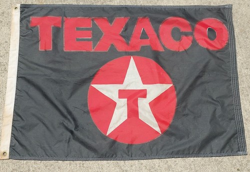 Vintage Original Texaco Oil Service Station Flag Banner | eBay