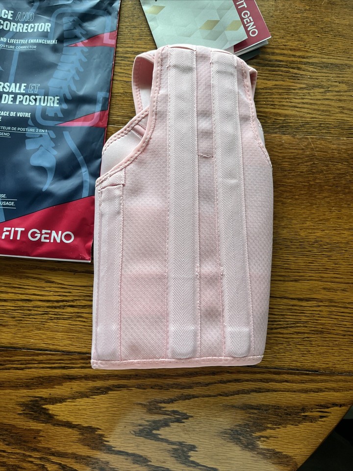 Fit Geno Back Brace Posture Corrector SM Women Shoulder Straightener ...