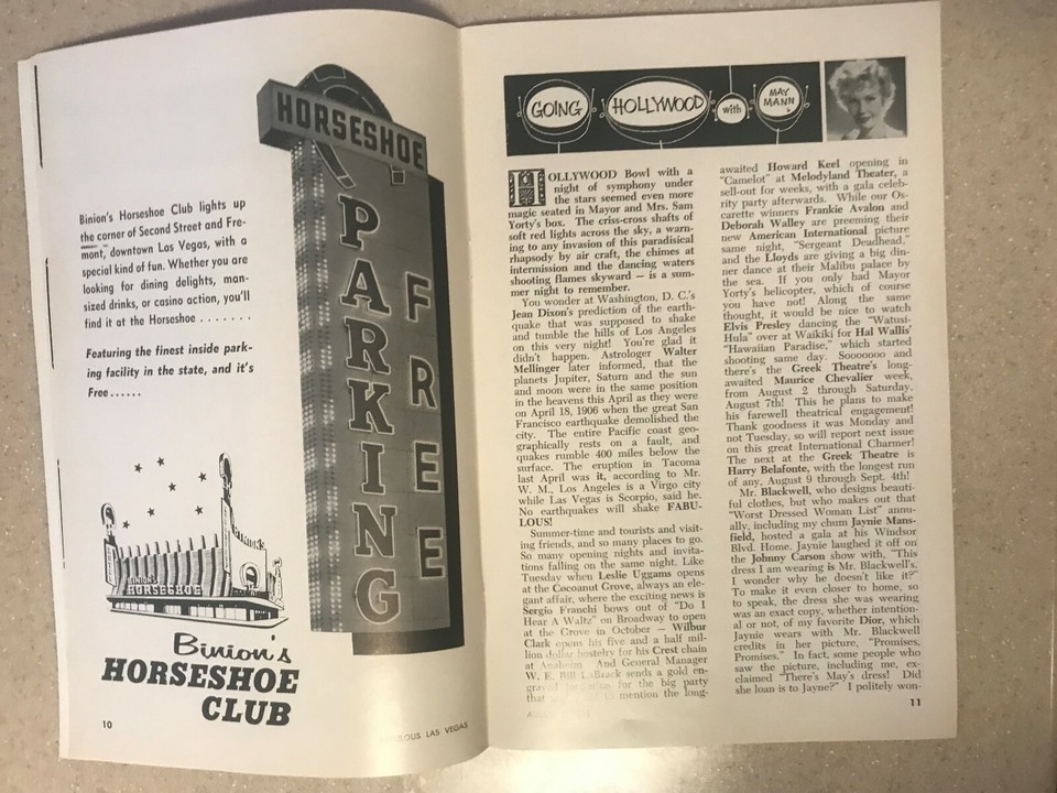 Fabulous Las Vegas Magazine Jane & Joan Ryba The Flattops Miss Loni 8/7 ...