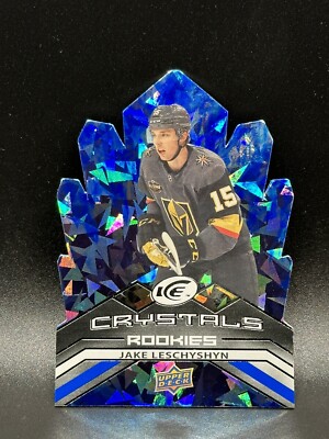 2021-22 Upper Deck Ice Jake Leschyshyn #IC-63 Crystals Rookies Vegas | eBay