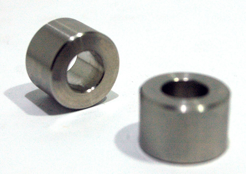 BSA 42-4071 stainless Engine plate distance collars spacer pair A7 A10 ...