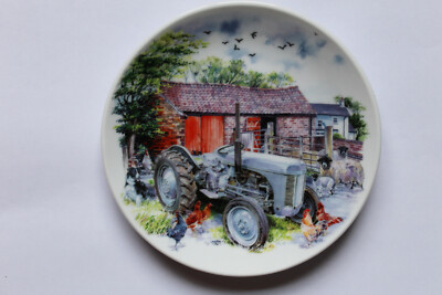 FERGUSON TE20 VINTAGE GREY FERGIE TRACTOR PLATE | eBay