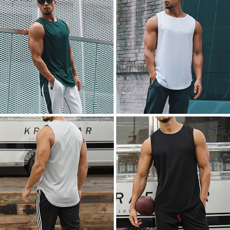 Blank Lifting Tank Tops