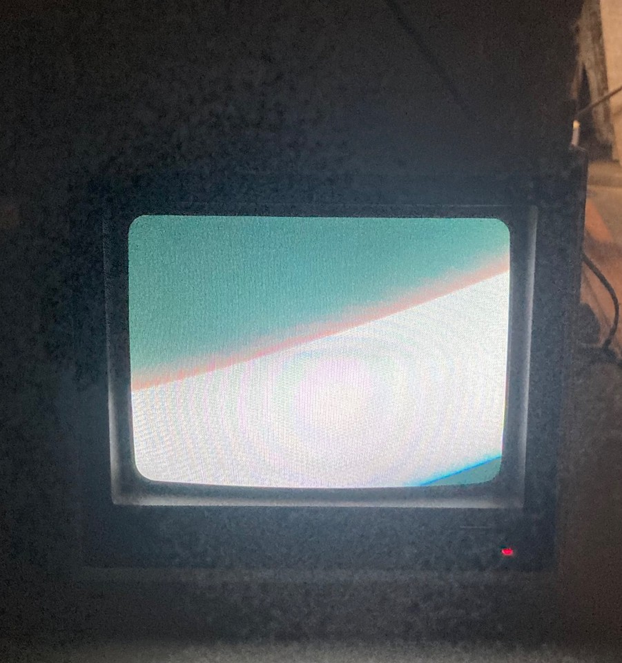 Vintage TAXAN Color Monitor 12" RGB Vision Computer Gaming Retro Powers ...