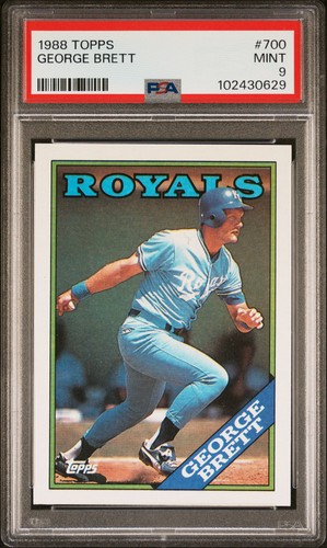 1988 TOPPS #700 GEORGE BRETT PSA 9 | eBay