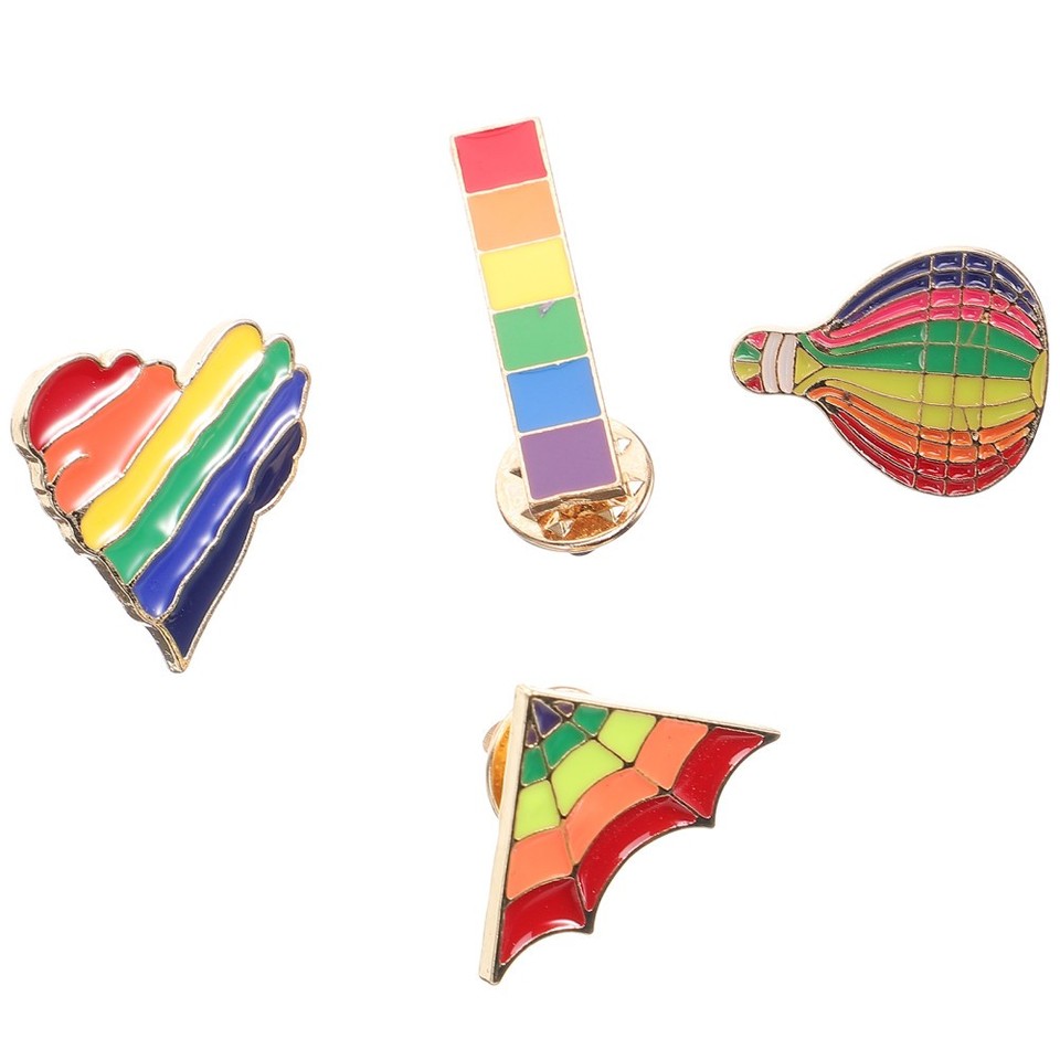 4pcs Pin Pin Collar Pin Clothing Brooch Backpacks Pin Decorative Pin ...