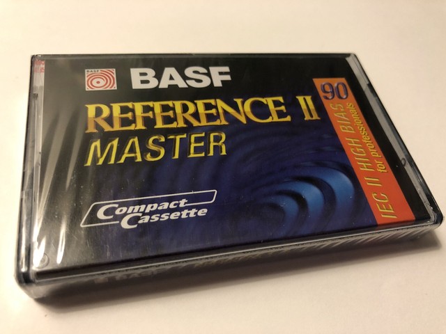 3 BASF Reference II Master 90 Audio Cassette Tapes High Bias Type 2 Cro2 Germany for sale online ...