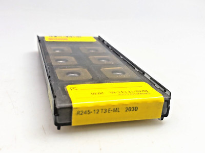 Sandvik Coromant R245-12 T3 E-ML 2030 Carbide Milling Inserts (Box of ...