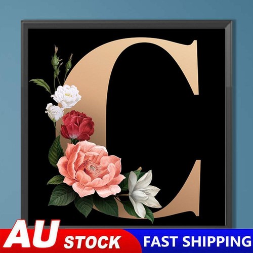 5D Letter C Mosaic Diamond Painting Drawing Full Round Drill DIY Art ...