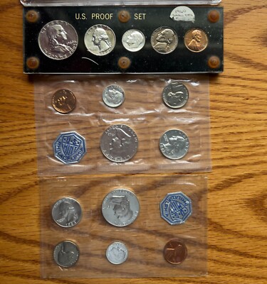 Rare Silver Franklin Proof Sets Free Shipping | eBay