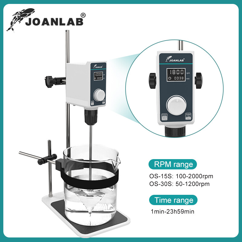 Liquid Mixer Lab Electric Stirrer Digital Overhead Stirrer Lab ...