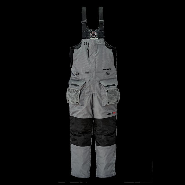 Mens Ice Fishing Bibs 5X Tall Striker Ice Bib Floating Extreme Cold ...