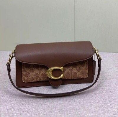 COACH Tabby 26 Shoulder Bag Signature Maple C1032 Outlet New | eBay