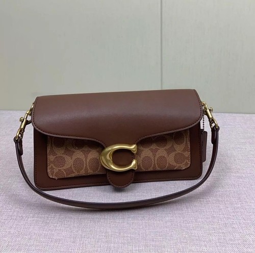COACH Tabby 26 Shoulder Bag Signature Maple C1032 Outlet New | eBay