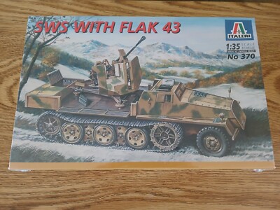LNIB, Italeri - WWII German SWS with Flak 43, 1/35 Scale Model Kit | eBay