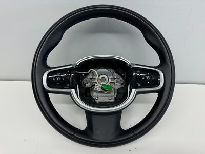 17-20 Volvo S90 V90 XC90 XC60 Heated Black Steering Wheel 32288783 | eBay