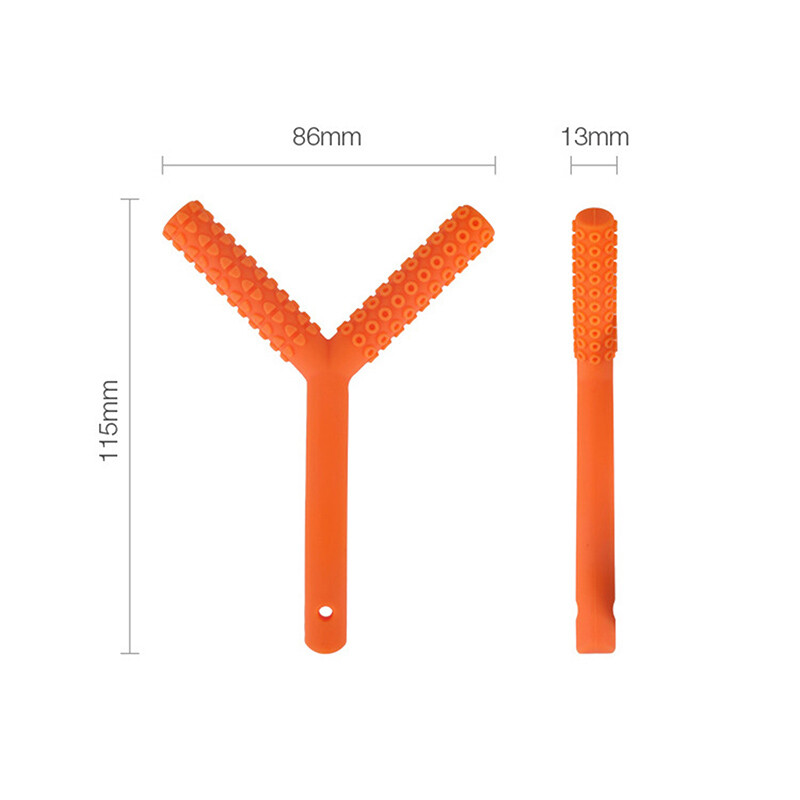 Kids Chewing Tube Y-Shape Chewy Teether Baby Oral Motor Chew Tools ...
