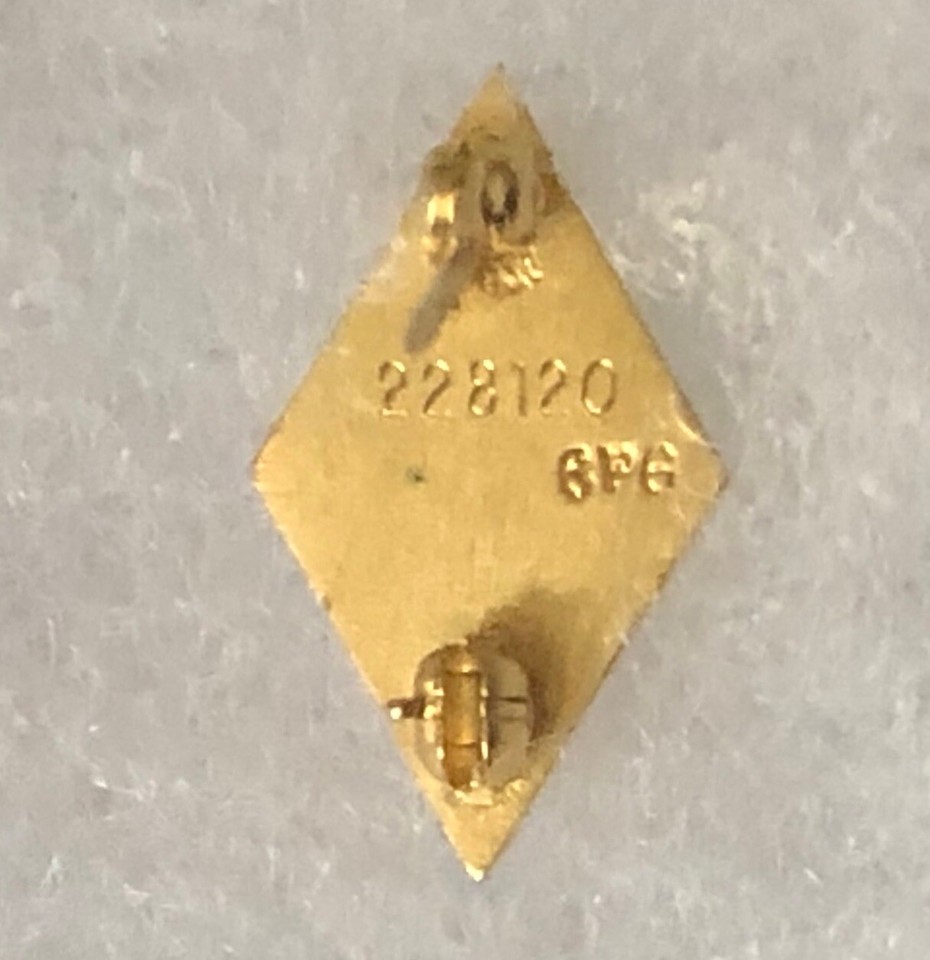 Vintage Sigma Alpha Epsilon Fraternity Pin Gold Pledge Lapel Pin | eBay